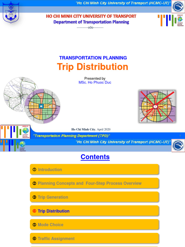 TDF - 5 Trip Distribution - Duc 2021 | PDF