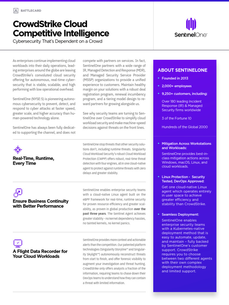 Battlecards_001_CrowdStrike_Channel_Cloud_v2-2 (1) (2) | Download Free PDF | Computer Security ...