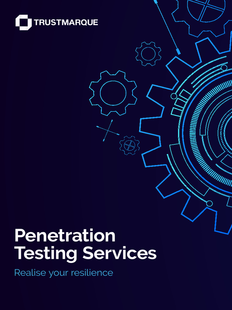 Trustmarque Penetration Testing Brochure | PDF | Vulnerability ...