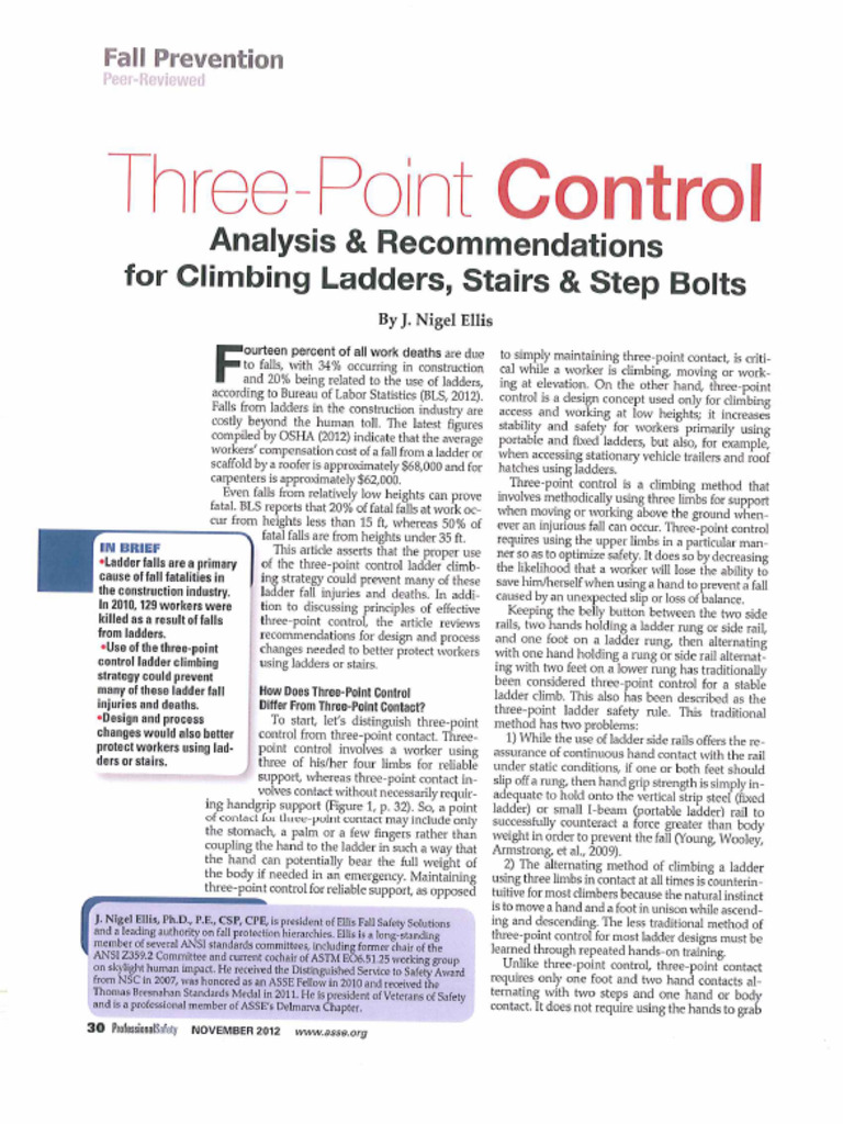 Three-Point Control Analysis & Recommendations | PDF