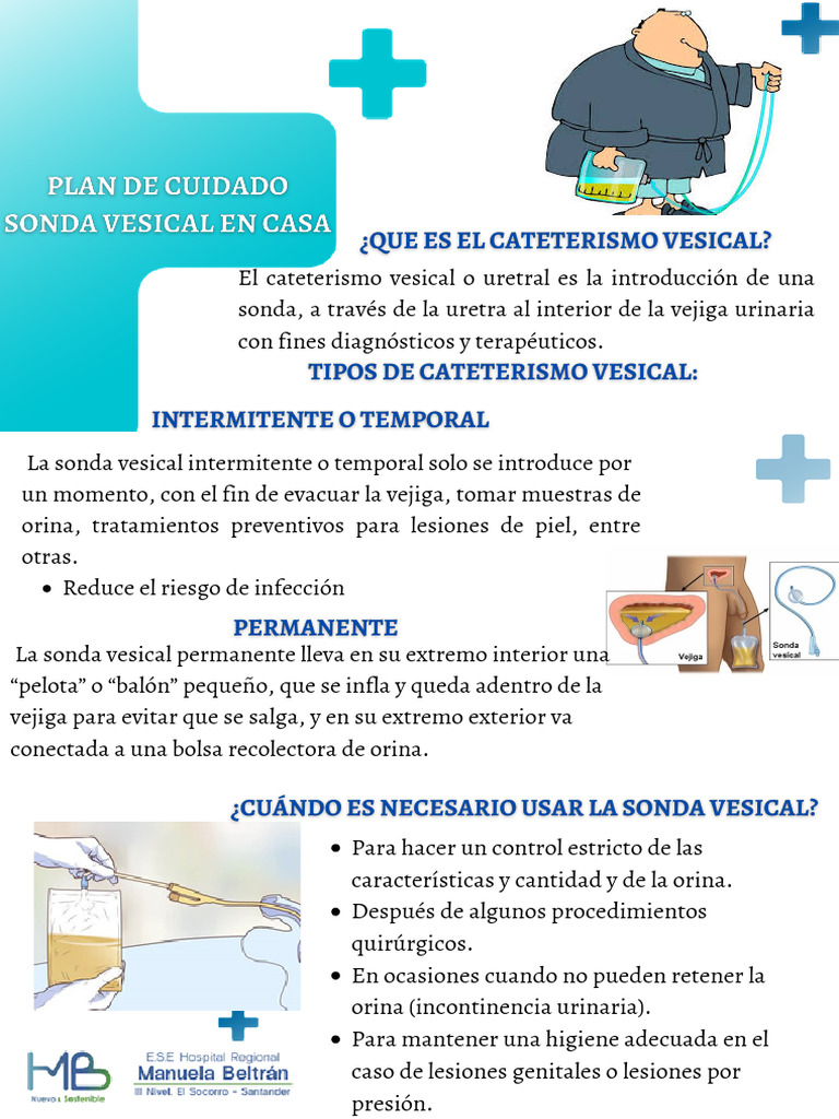 Cuidados de la Sonda Vesical | PDF | Medicina CLINICA | Urología
