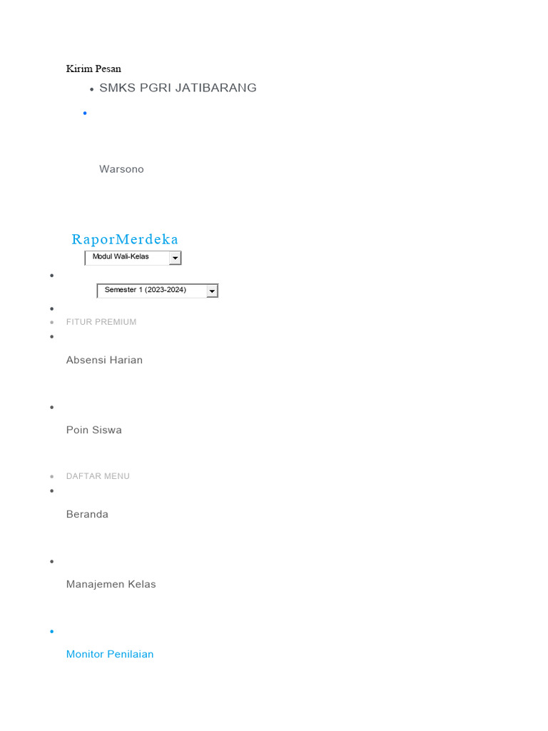 Leger Raport Kelas XL TKR 2 | PDF