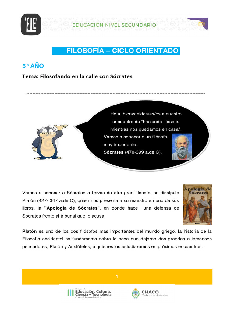 Actividad 3 Sócrates | PDF | Sócrates | Platón