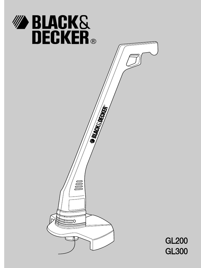 Black & Decker GL200/GL300 User Manual | PDF | Electrical Connector ...