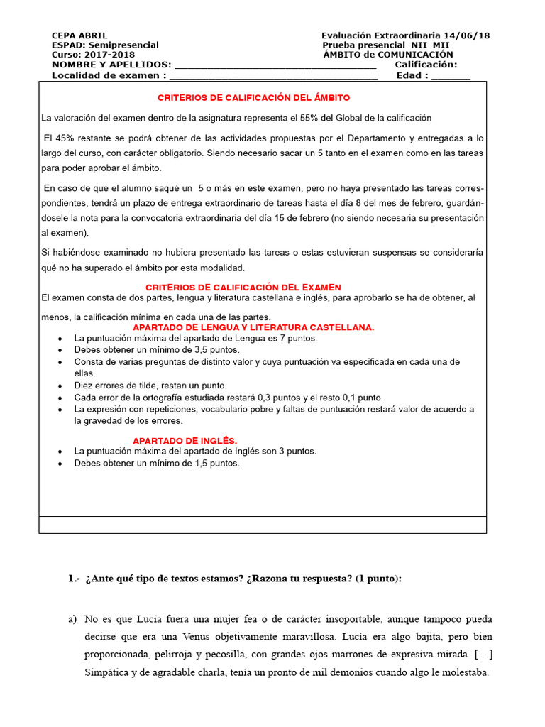 Com Extra NII MII. 4ºpdf | PDF | Residuos