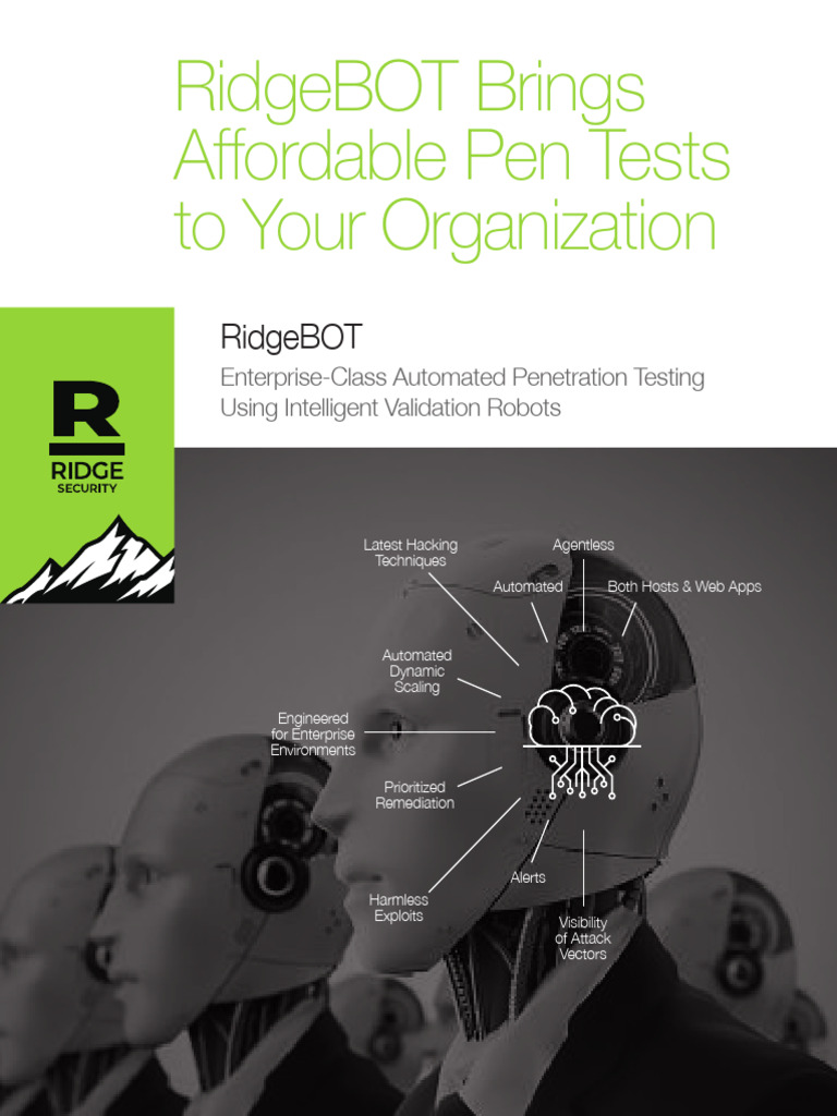 RidgeBot VAPT | PDF | Computer Security | Security