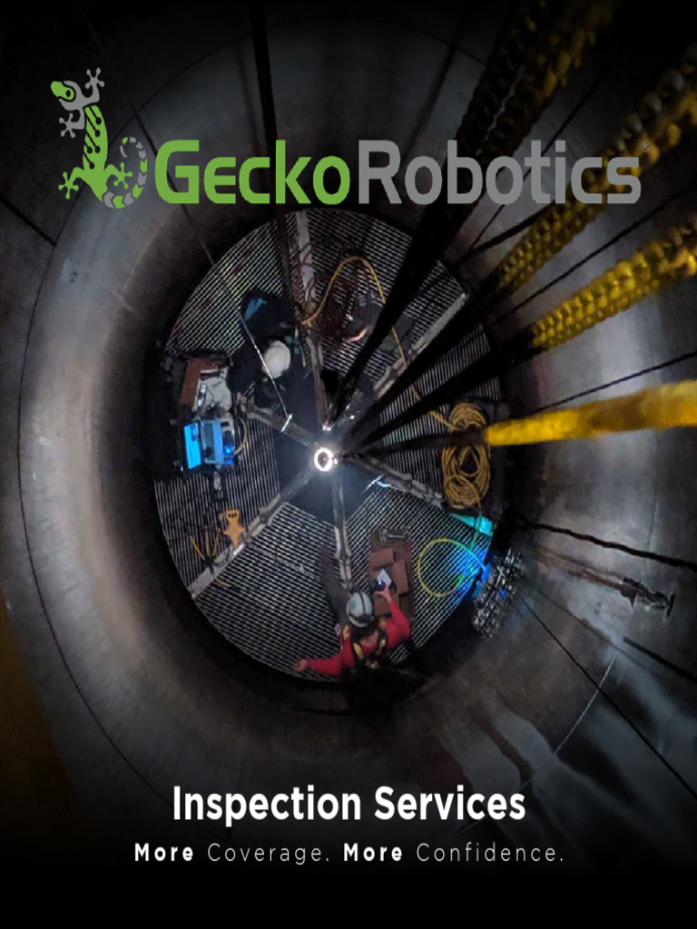 InspectionServices Brochure Marketing GeckoRobotics A 3.1 | PDF ...