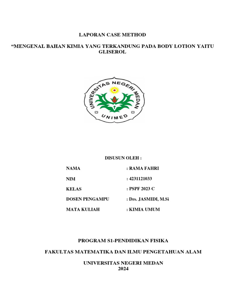 Laporan Case Method Rama Fahri | PDF
