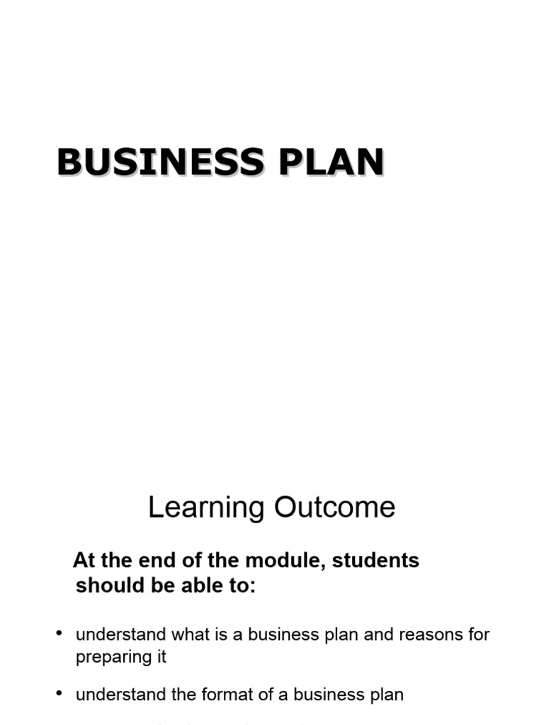 Ent300 Module07 | PDF | Business Plan | Feasibility Study