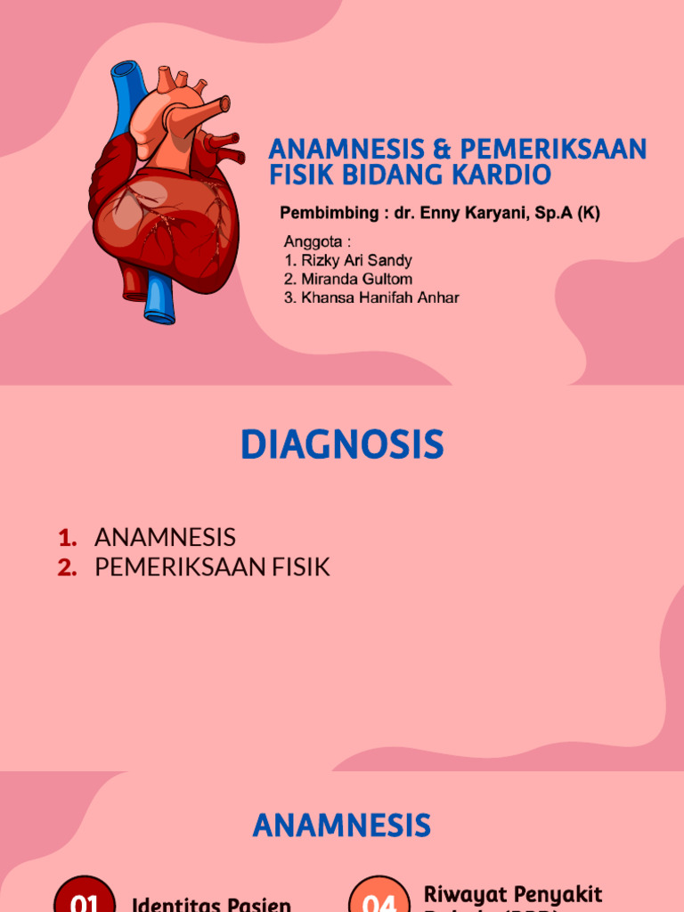 Anamnesis Dan Pemeriksaan Jantung | PDF | Kesehatan Holistik