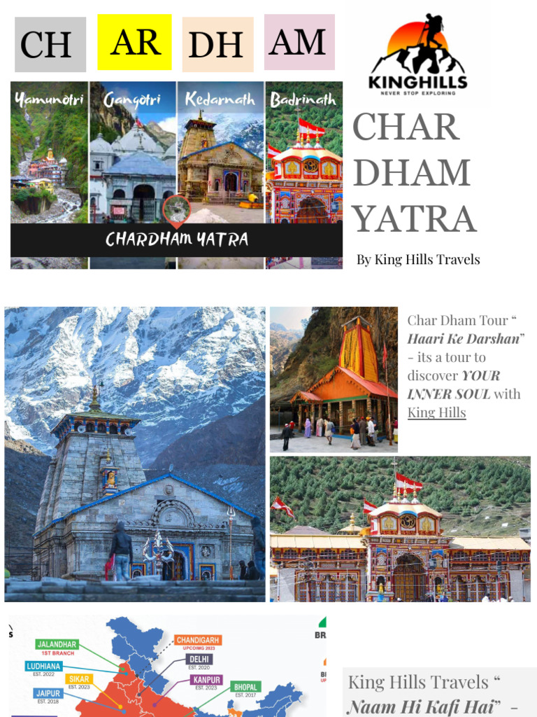 Char Dham Yatra Ex-Bangalore | PDF