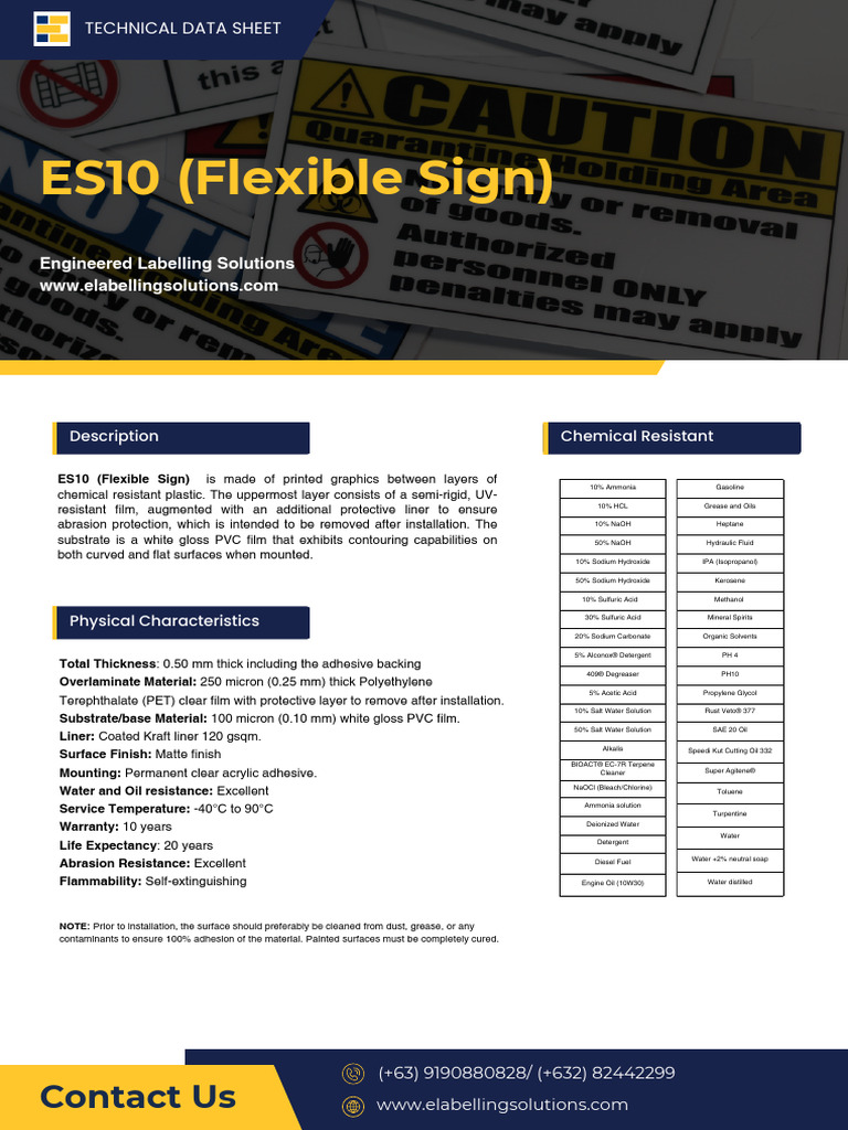 ELS DATA SHEETS (10) | Download Free PDF | Sodium Hydroxide | Acid