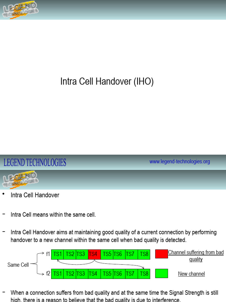 7-Intra Cell Handover | PDF | Information And Communications Technology ...