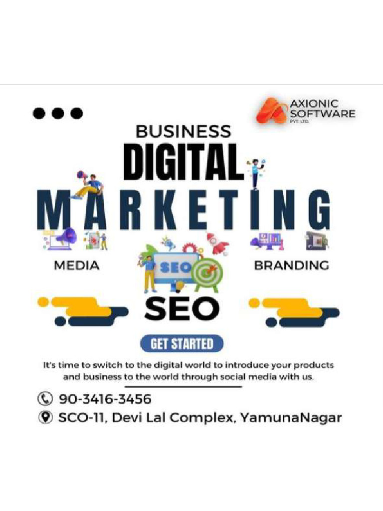 Digital Marketing Company in India - Axionic Software | PDF