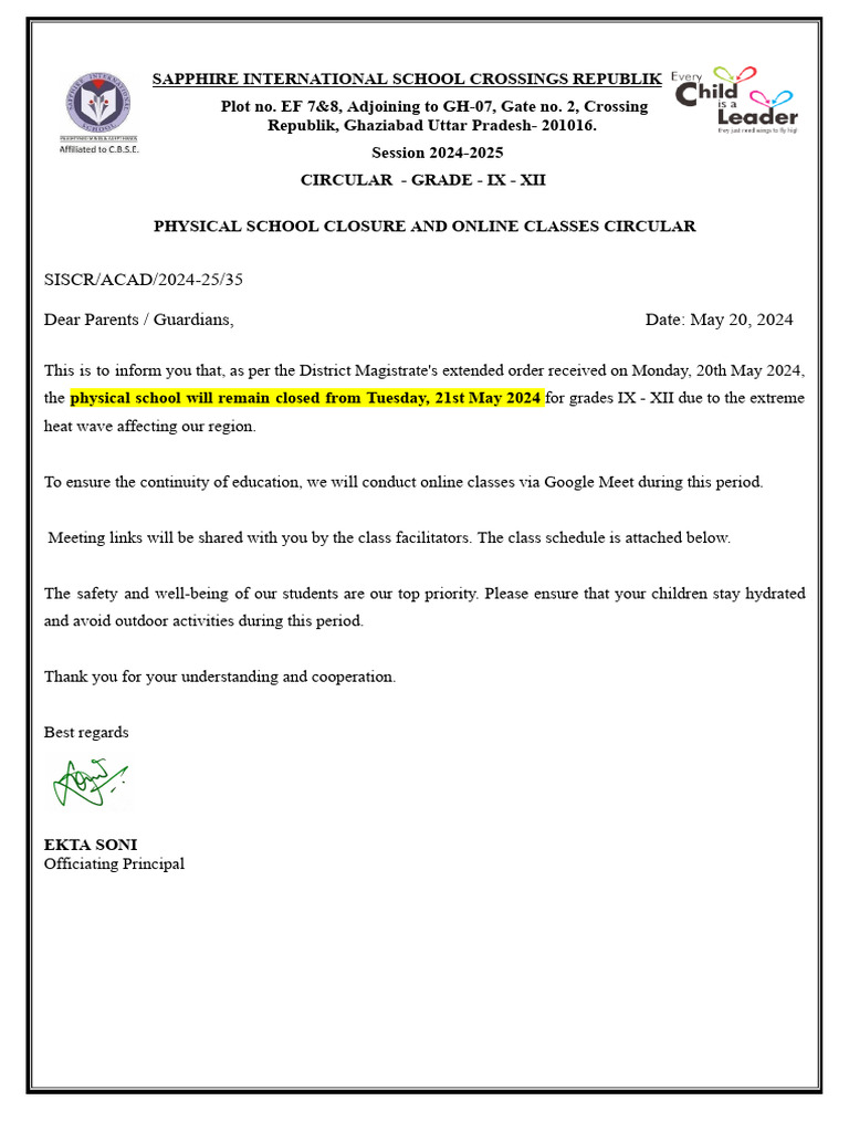 Physical School Closure | PDF | Foreign Language Studies | Science ...