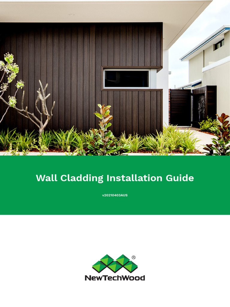 Wall Cladding Installation Guide | PDF | Wall | Screw
