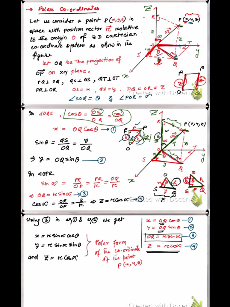 Properties of Vectors Under Rotation | PDF | Motion (Physics)