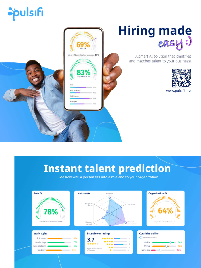 23-10-Pulsifi-Hiring Brochure | PDF | Artificial Intelligence | Intelligence (AI) & Semantics