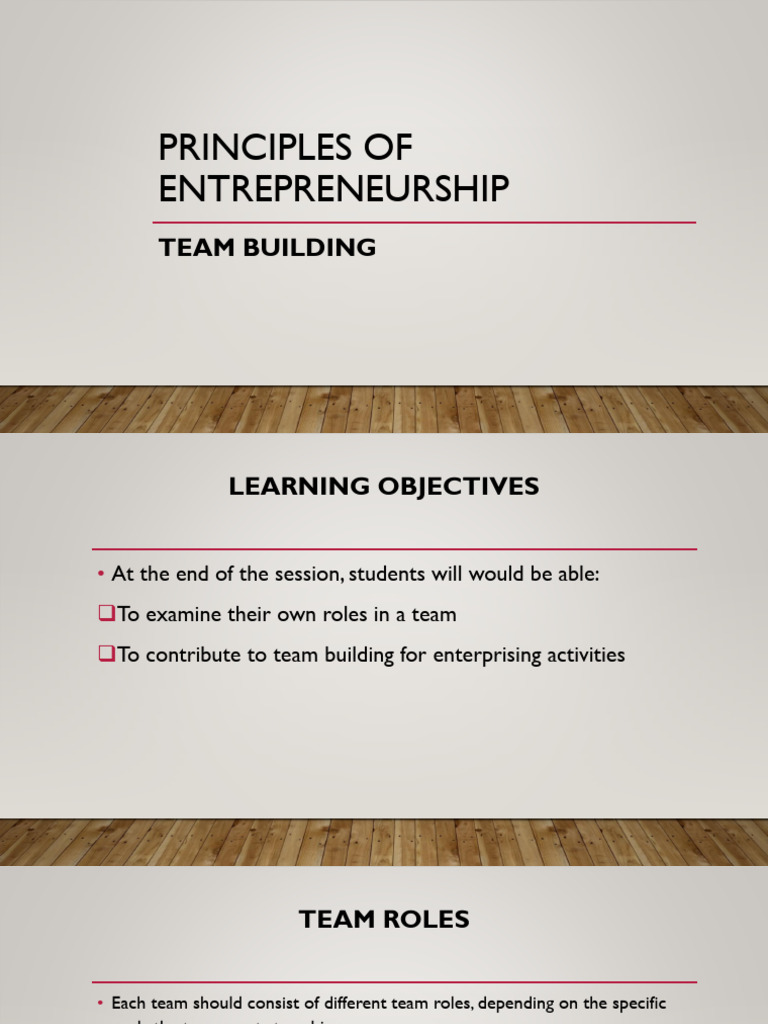Student Guide to Team Building | PDF