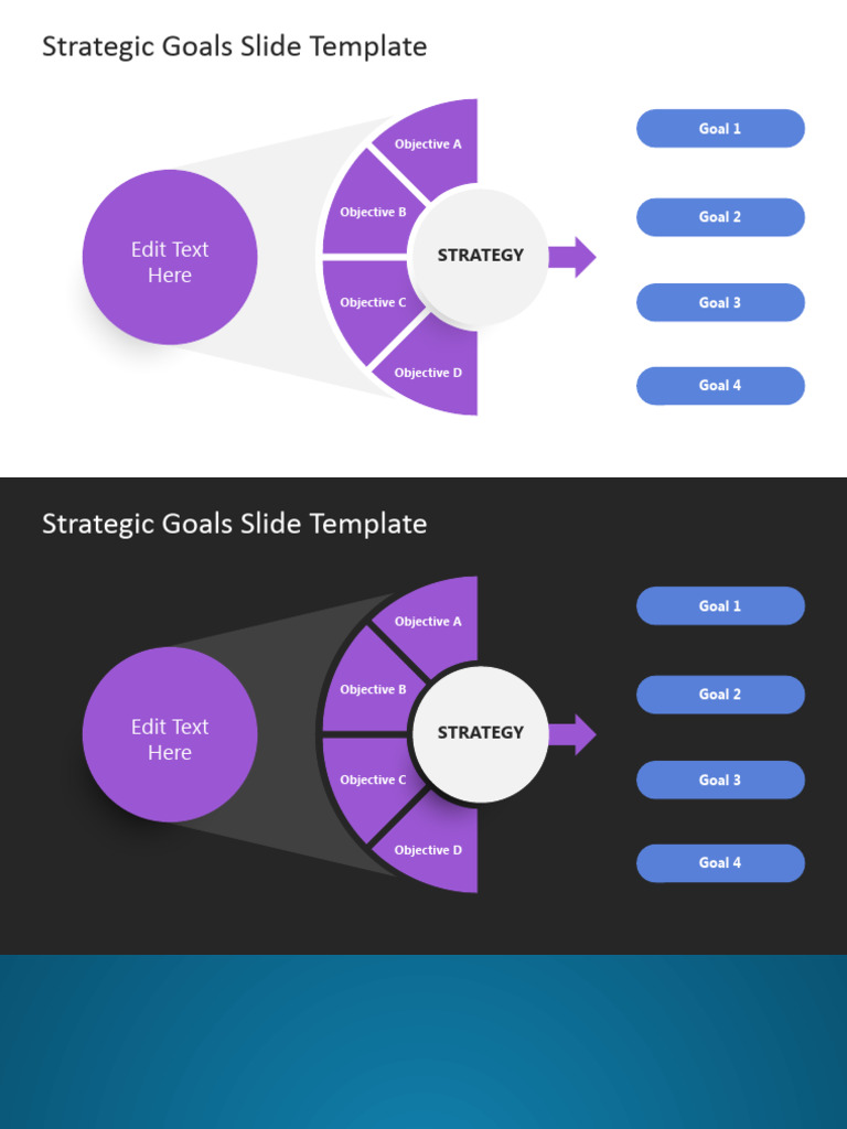 01 Strategic Goals Slide Template | PDF