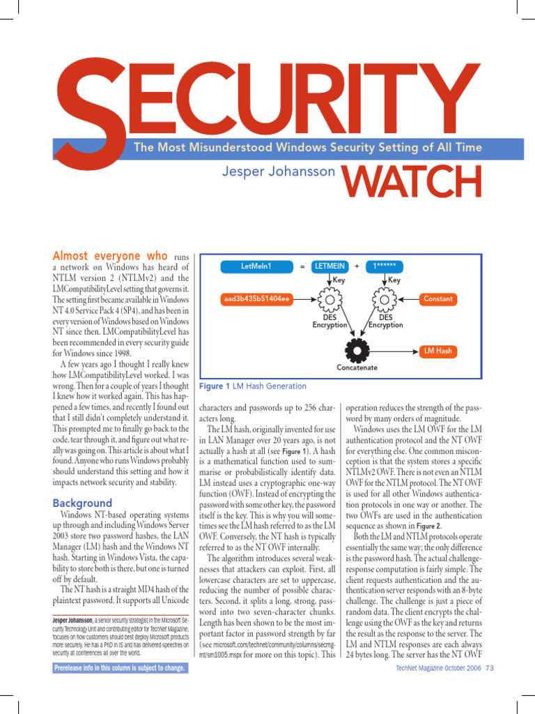 73 77 Security Watch | PDF | Cryptography | Secure Communication