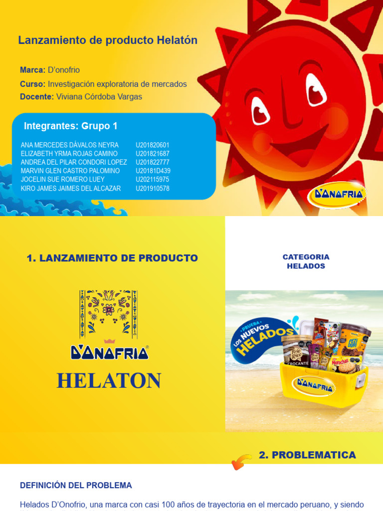 Lanzamiento de Helatón de D'Onofrio | PDF