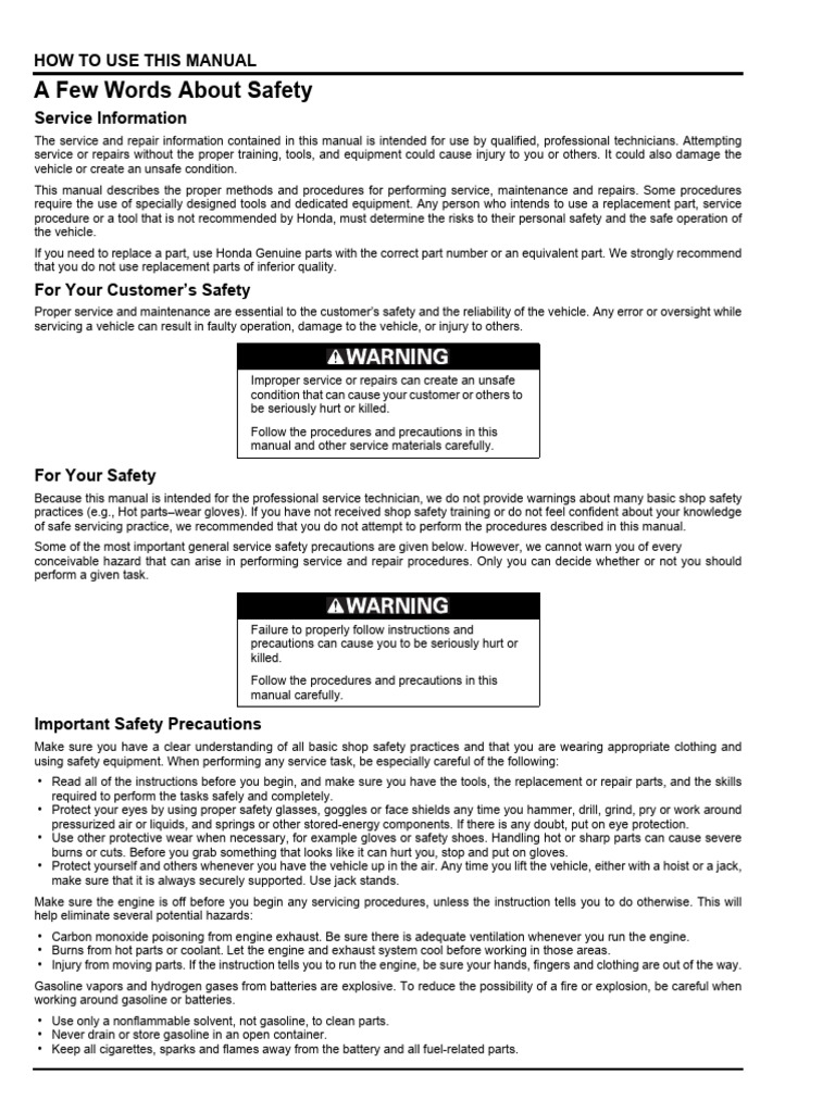 A Few Words About Saftey | PDF | Safety | Reliability Engineering