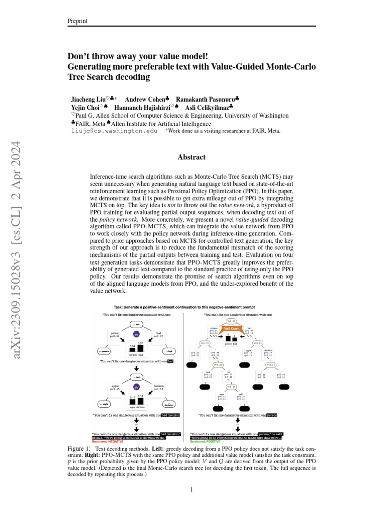 Ppo Mcts相关概念 | PDF | Artificial Intelligence | Intelligence (AI) & Semantics