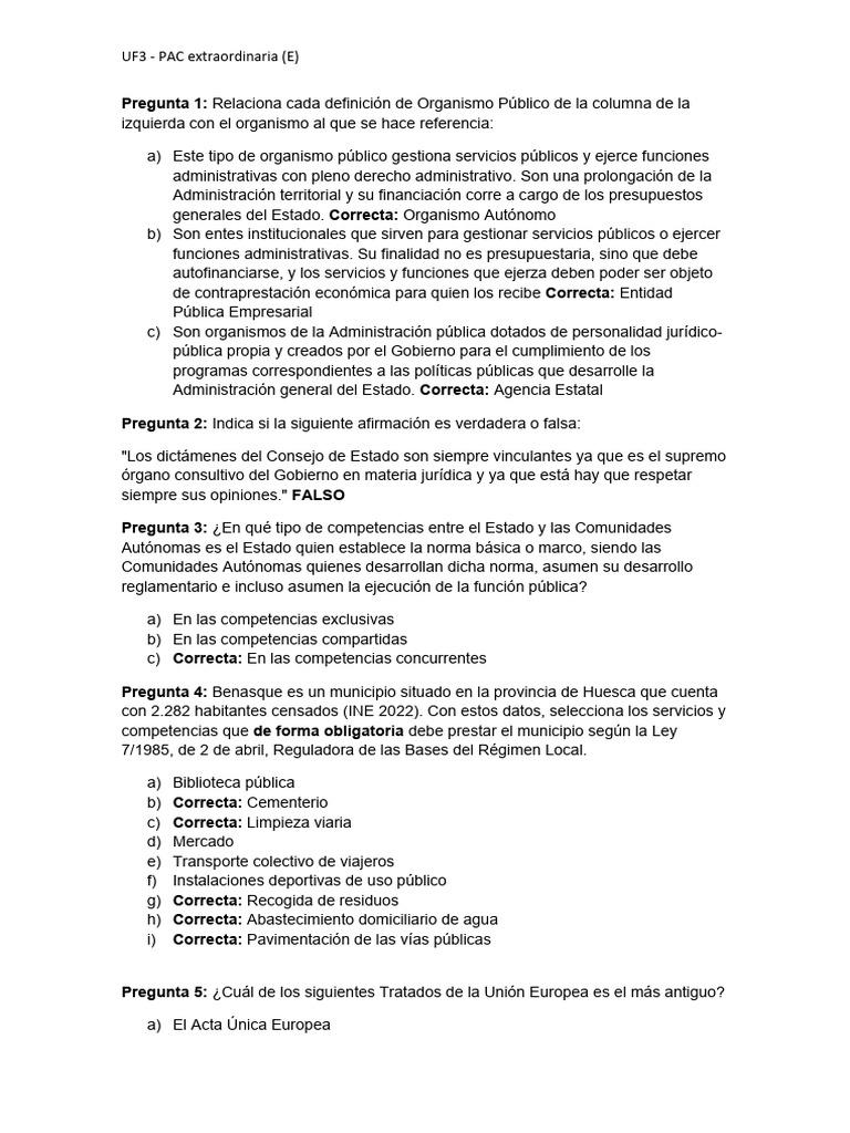 Pac Extra | PDF | Estado (política) | Gobierno