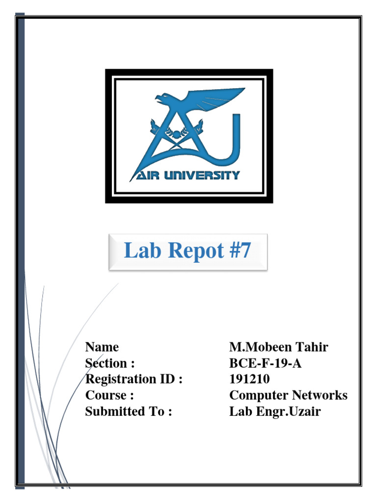 Lab #7 | PDF | Network Switch | Network Interface Controller