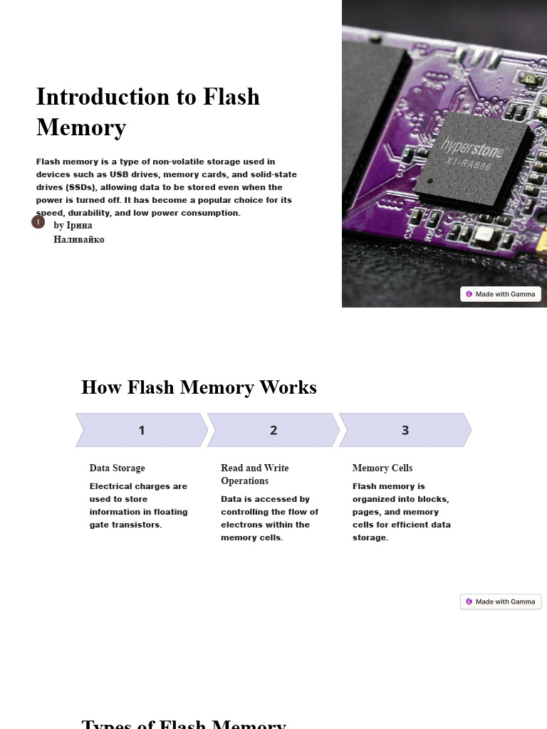 Introduction To Flash Memory | PDF | Flash Memory | Computer Data Storage