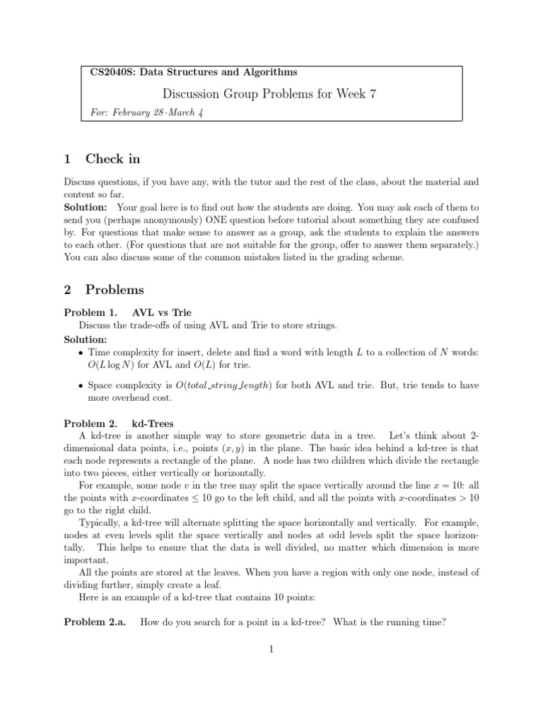 Tut5 Soln | PDF | Applied Mathematics | Algorithms And Data Structures