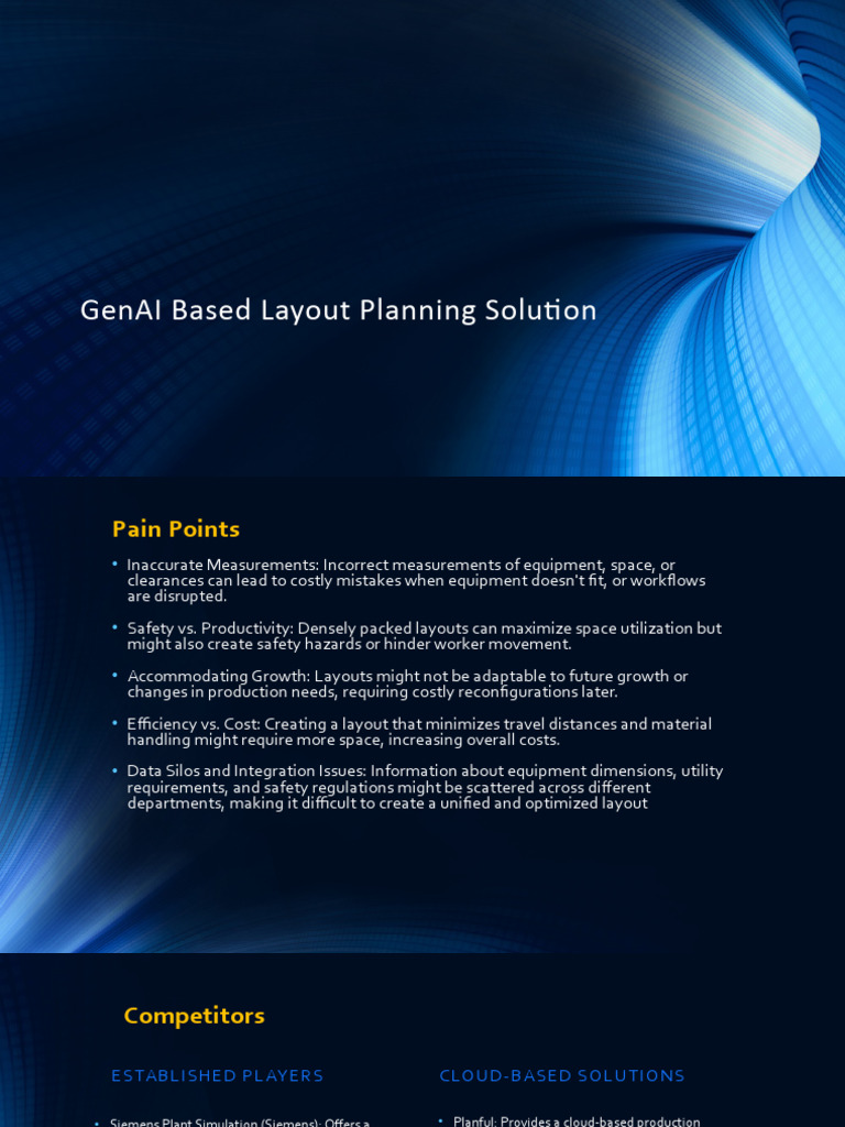 AI Based Layout Planning Solution | PDF | Product Lifecycle | Simulation AI Based Layout Planning Solution | PDF | Product Lifecycle | Simulation