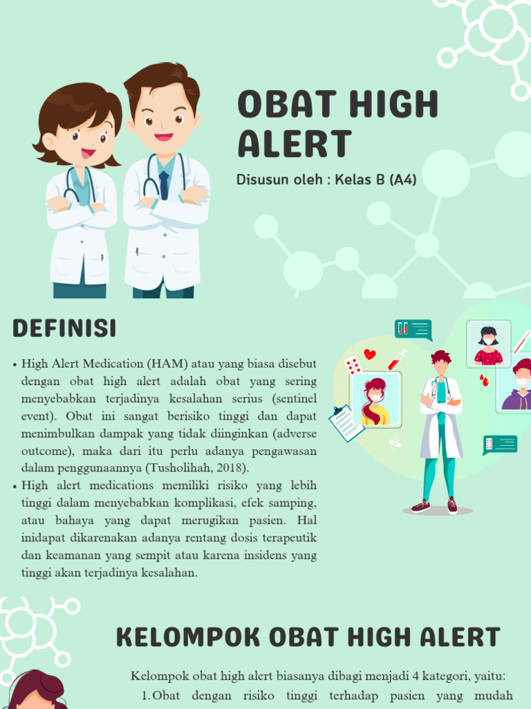 Alur Pemberian Obat High Alert | PDF | Pengembangan Diri | Kesehatan ...