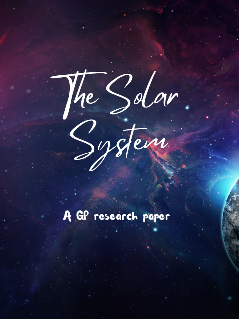 Solar System | PDF | Solar System | Planets