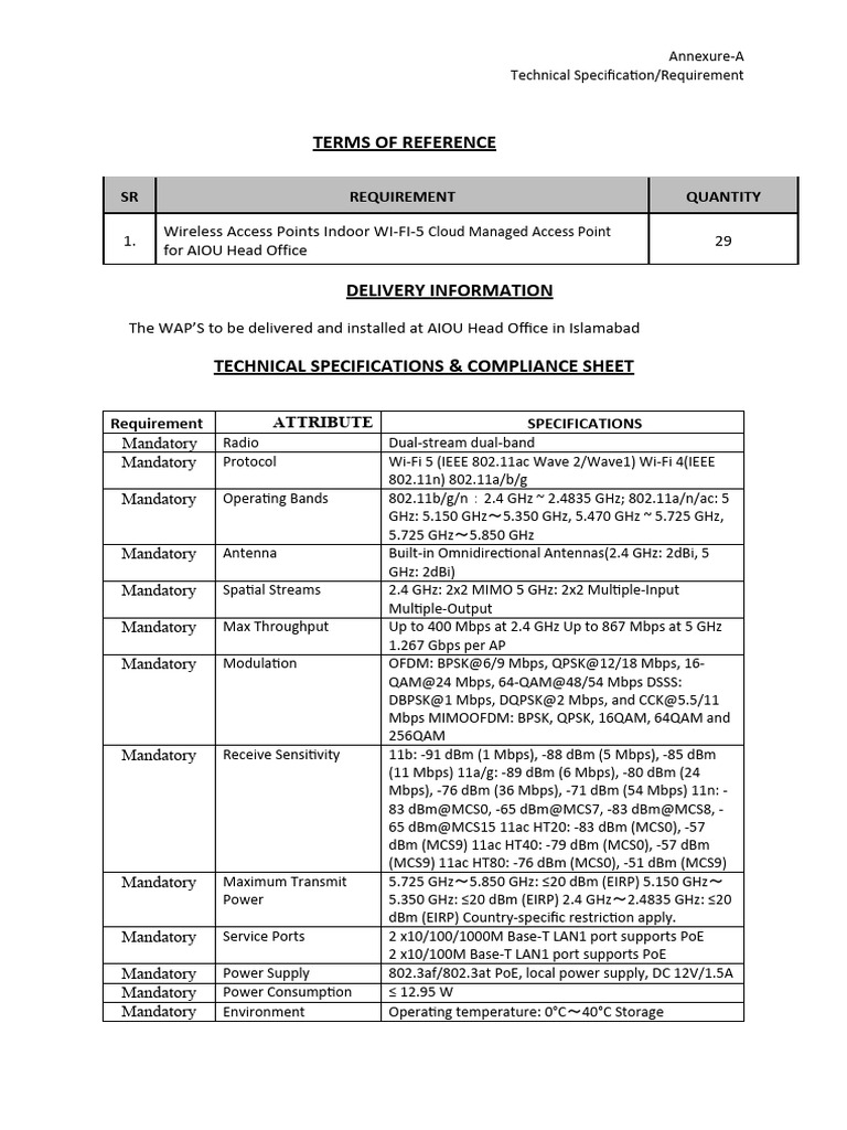 RG-RAP2200 1300 Indoor Indoor Cloud Managed AP's | PDF | Ieee 802.11 ...