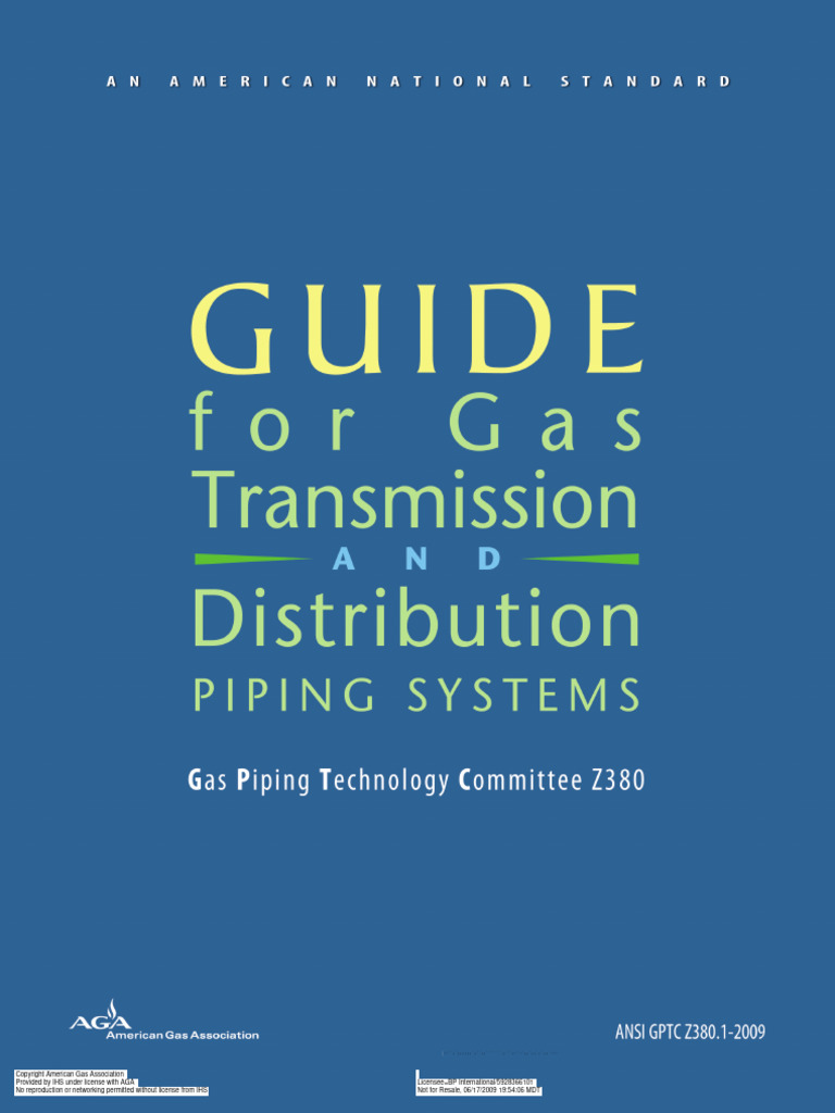 AGA GPTC Guide For Gas Transmission and Distribution Piping Systems ...