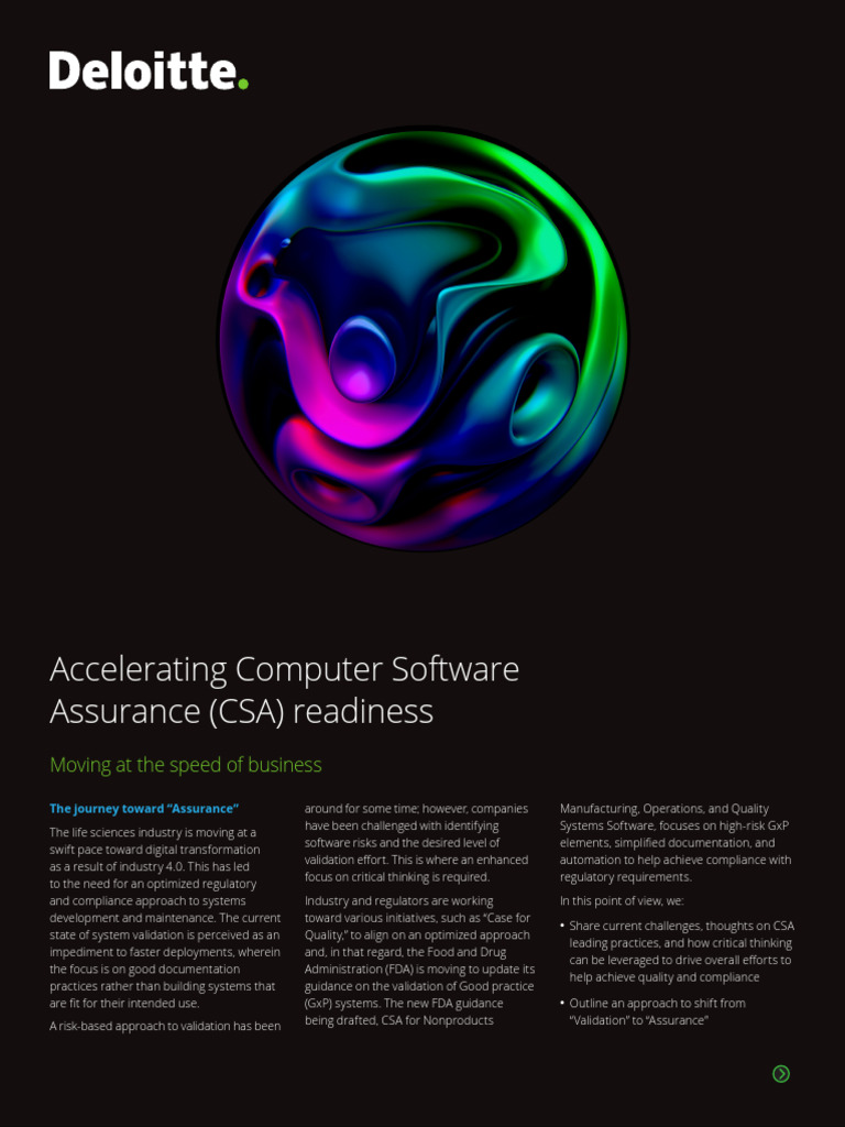 Us Accelerating Csa Readiness Pov | PDF | Software Development Process ...