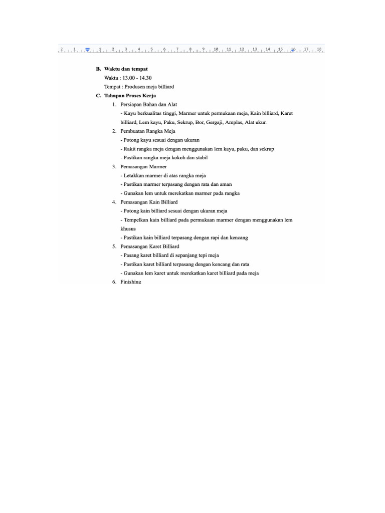 Contoh k3 Darena | PDF