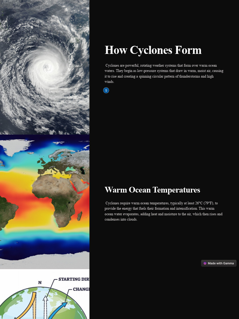 How Cyclones Form | PDF | Tropical Cyclones | Eye (Cyclone)
