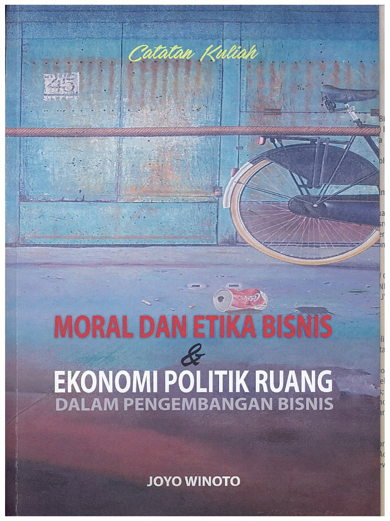Catatan Kuliah-Etika Bisnis-Joyo Winoto | PDF