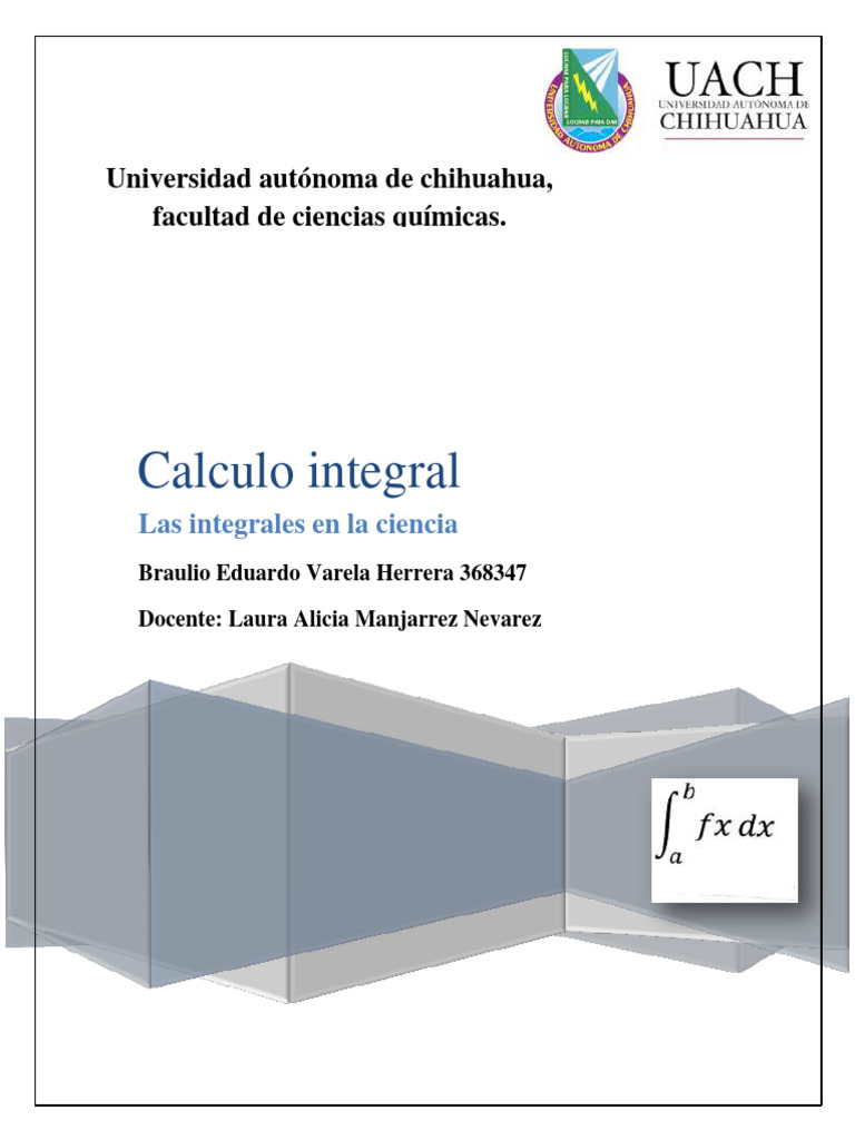 Cálculo Integral y sus Aplicaciones | PDF | Integral | Derivado