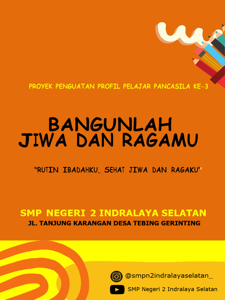 Modul Projek Bangun Jiwa Dan Raga - Kelompok 3 | PDF | Karier & Perkembangan | Pengembangan Diri
