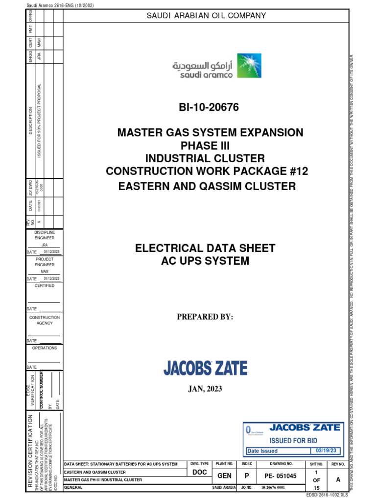 BI-10-20676 Master Gas System Expansion Phase Iii Industrial Cluster ...