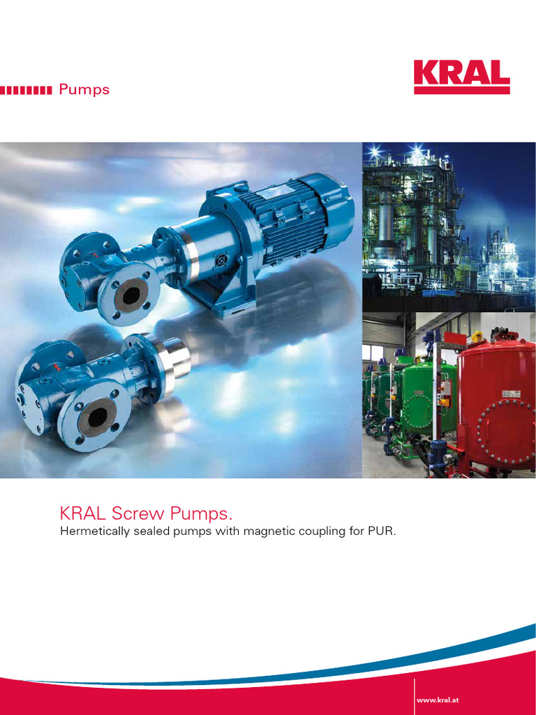 Kral Pumps Magnetic Coupling Pur en Us | PDF | Polyurethane | Pump