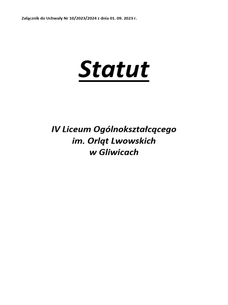 Statut IVLO | PDF