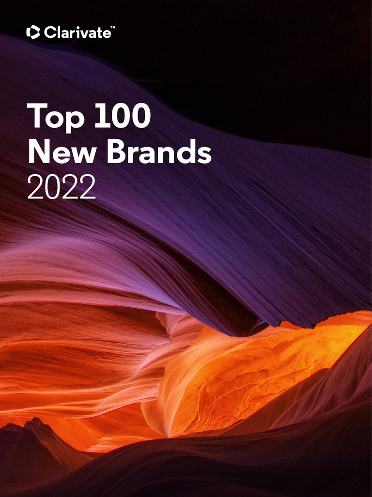 Clarivate Top 100 New Global Brands Report 2022 | PDF | Brand | Trademark