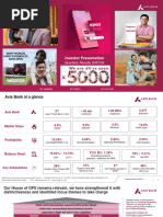 Axis Bank Q4 FY21 Investor Presentation | PDF | Banks | Cloud Computing