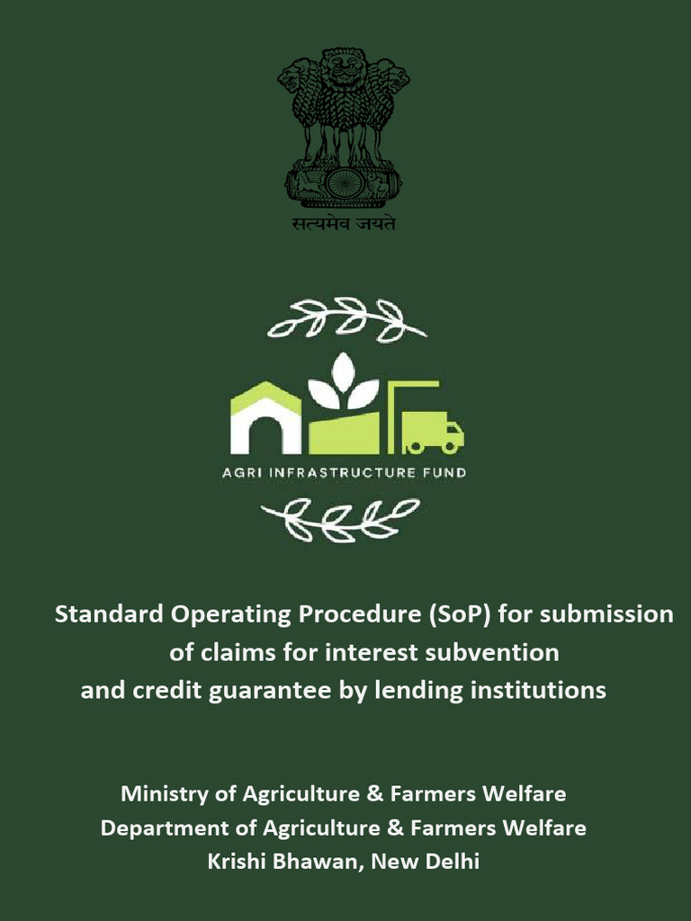 Standard Procedure of Cold Storage Schemes | Download Free PDF | Loans ...