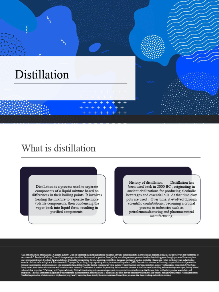 Distillation | PDF | Distillation | Water
